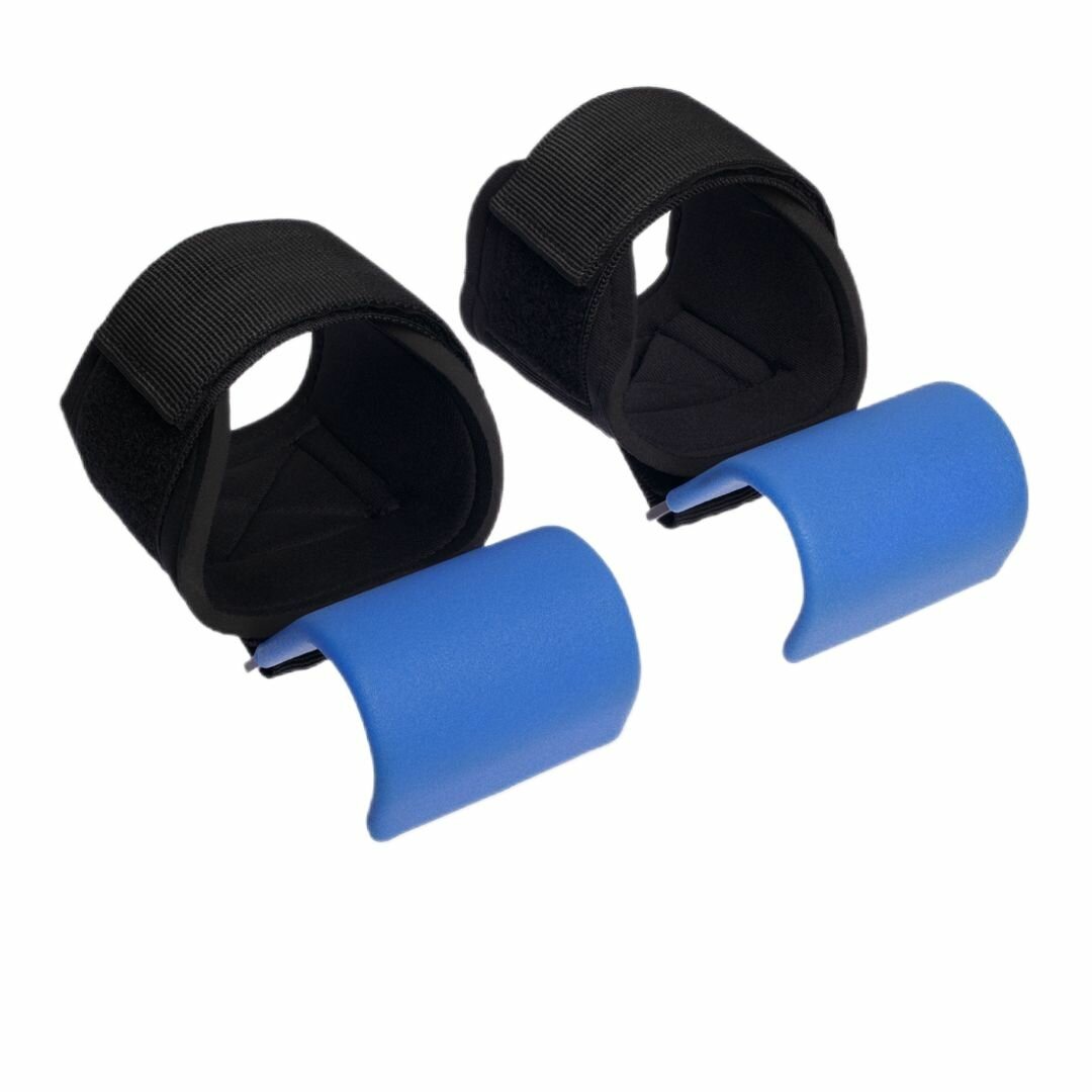 Крюки для тяги штанги, гантелей и для подтягиваний на турнике STRONG BODY, черные, пара (крюки для грифа, зацепы для турника)