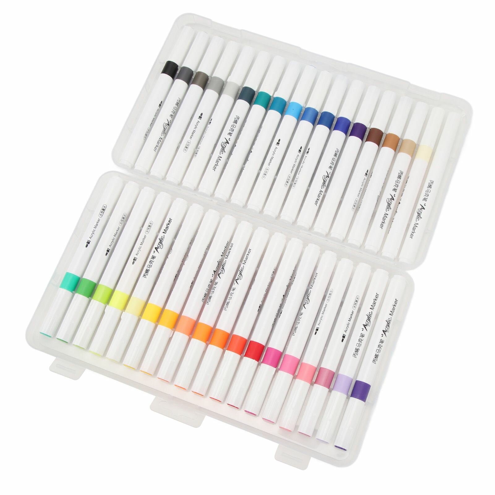 36 цветов, акварельные маркеры с двойной кистью, портативные студенческие ручки для рисования, раскрашивания, рисования, товары для искусства