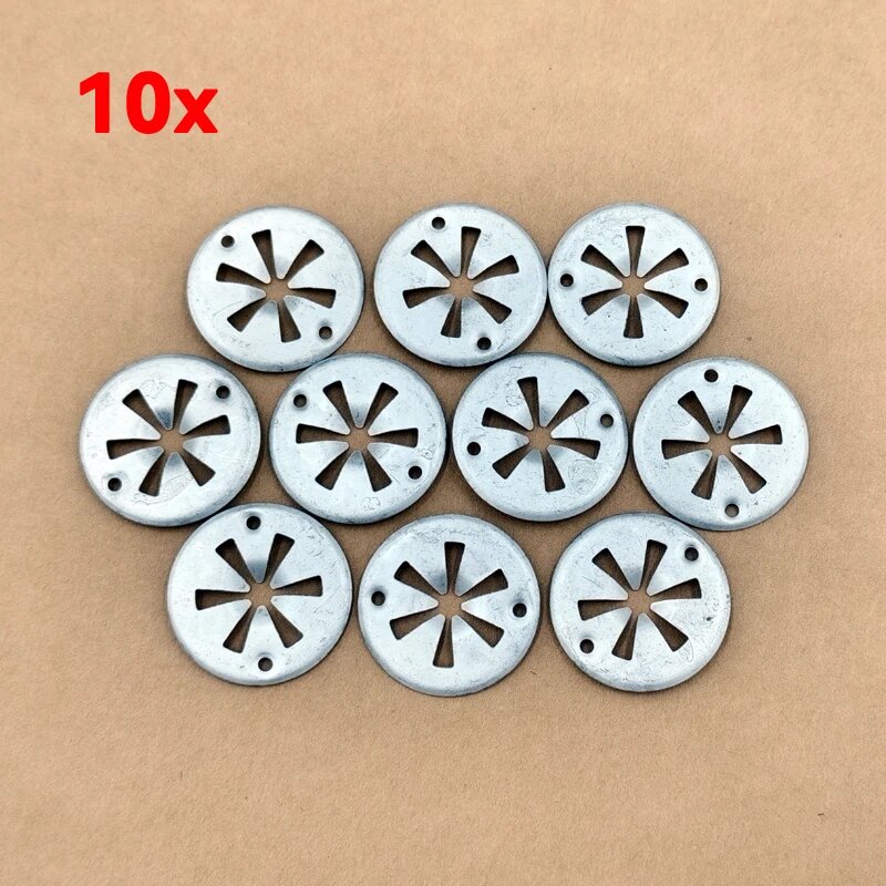 10x металлический капот под изоляционную крышку двигателя, зажимы для VW Passat Tiguan для Skoda для AUDI A3 A4 A6 Q3 Q5 автомобильные аксессуары