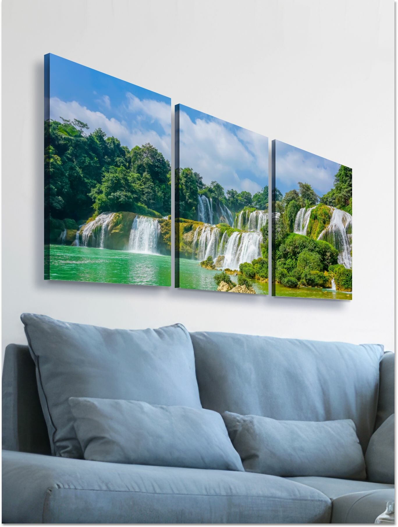 Картина Источник жизни модульная 50x70см 3шт.