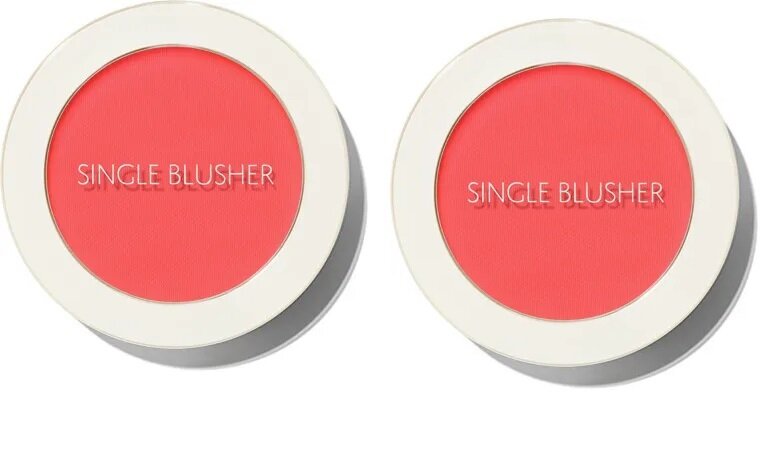 Румяна Sung bo Cleamy Saemmul Single Blusher RD01 Dragon Red, компактные, 5гр, 2 шт