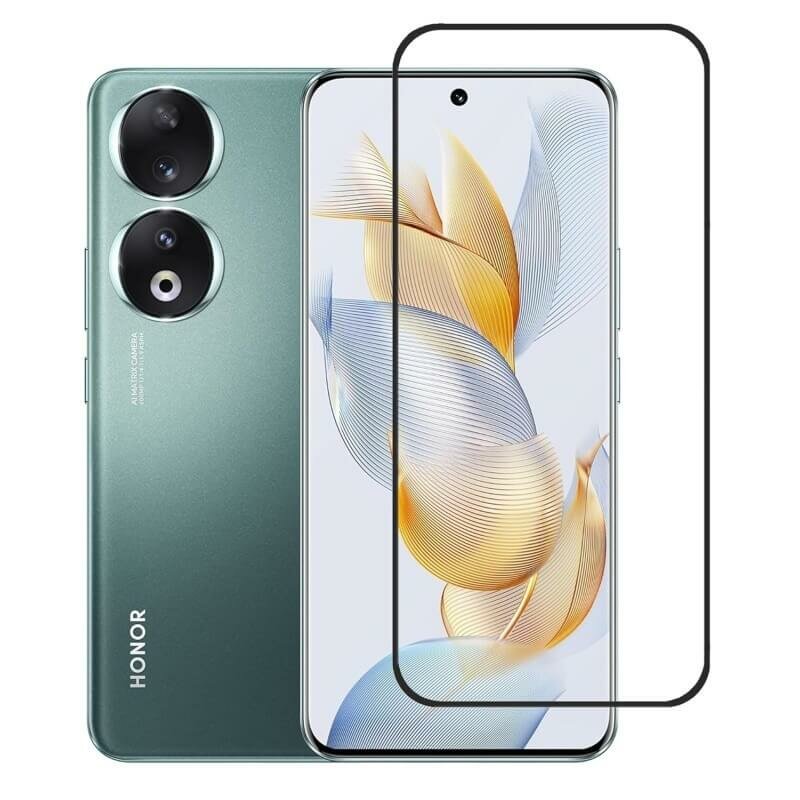 Защитное стекло (бронестекло) для Honor 90 (REA-NX9) Черный