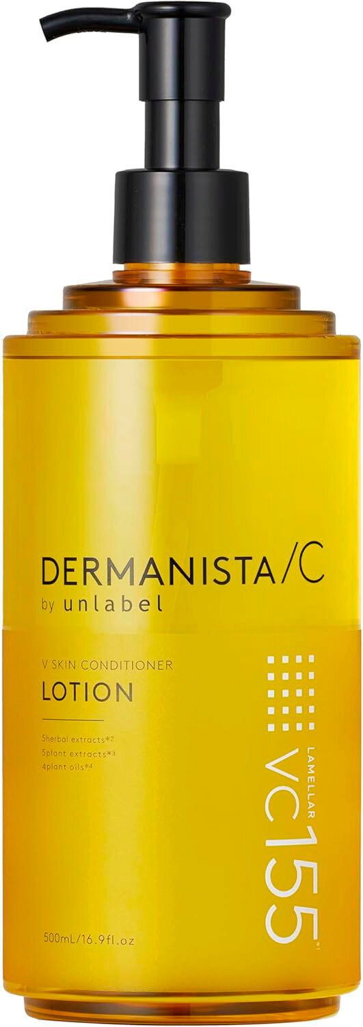 UNLABEL LAB Dermanista by Unlabel Глубокопроникающий лечебный лосьон-кондиционер с витамином С для сужения пор и ухода за кожей, 500мл.