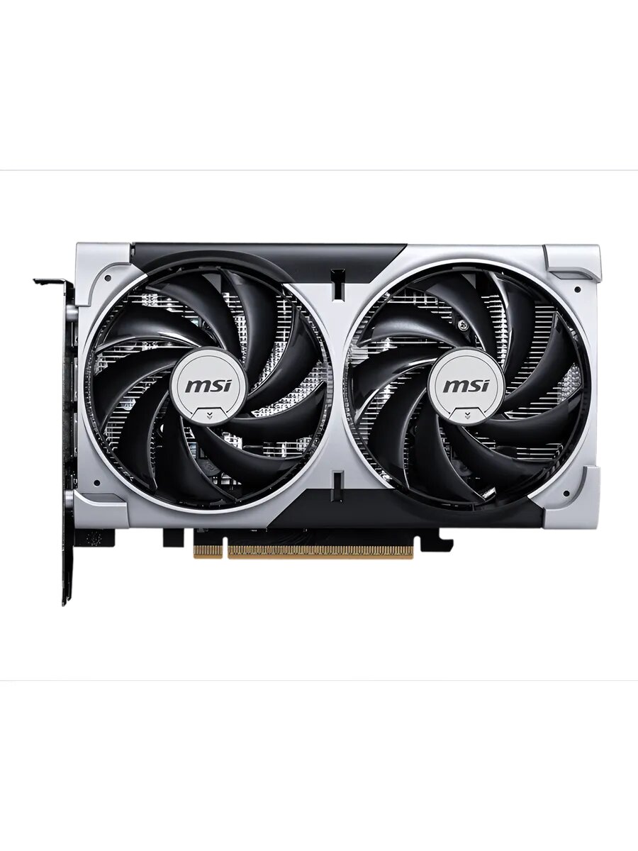 Видеокарта MSI GeForce RTX 5060 8G VENTUS 2X черный/серебристый