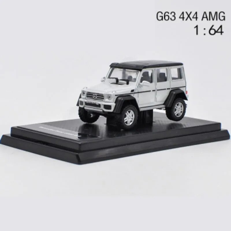 Коллекционные модели Мерседес металлическая модель 1:64 Mercedes-Benz G63 4x4 AMG