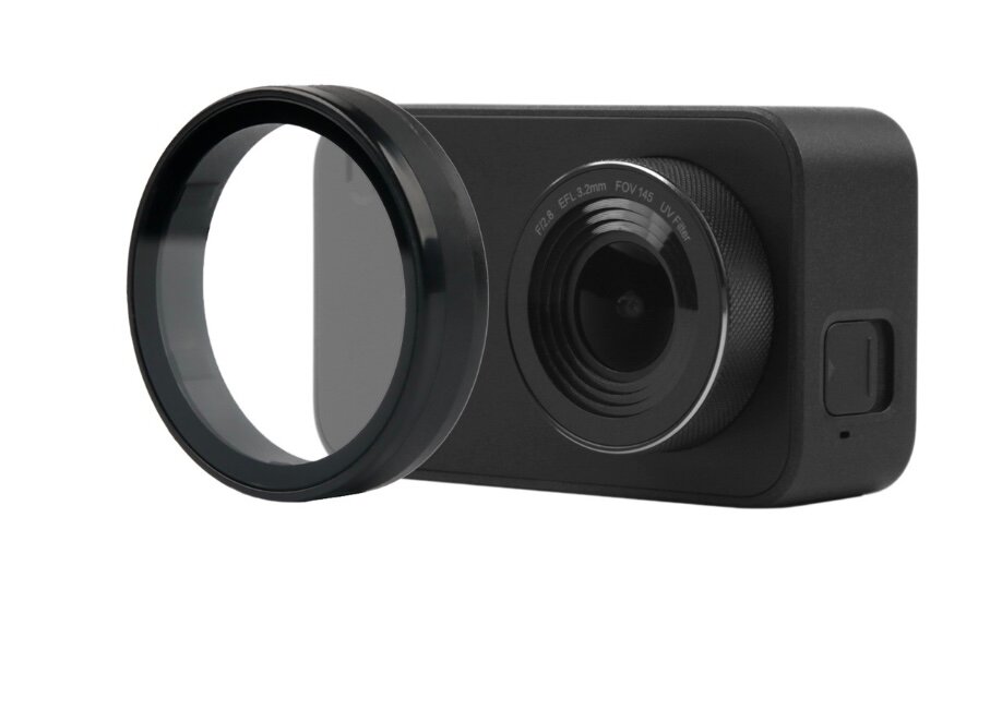 Светофильтр UV MyPads от ультрафиолетового излучения c крышкой на объектив в комплекте для Экшн-камеры Xiaomi MiJia 4K Action Camera