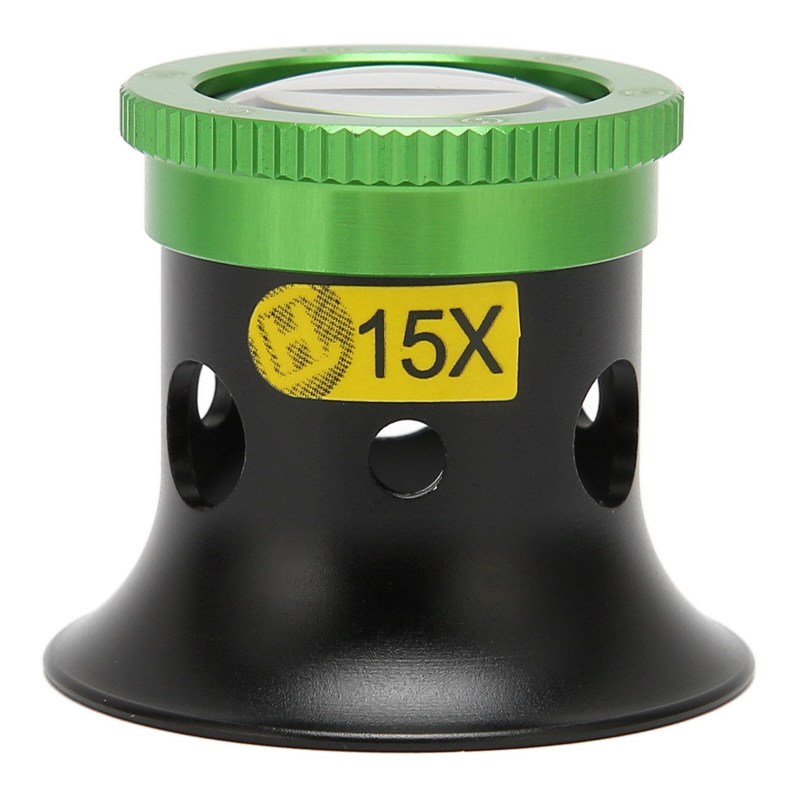 Лупа с сапфировым окошком 15X для часовщиков и ювелиров, портативная для осмотра драгоценных камней, монет, марок и камней