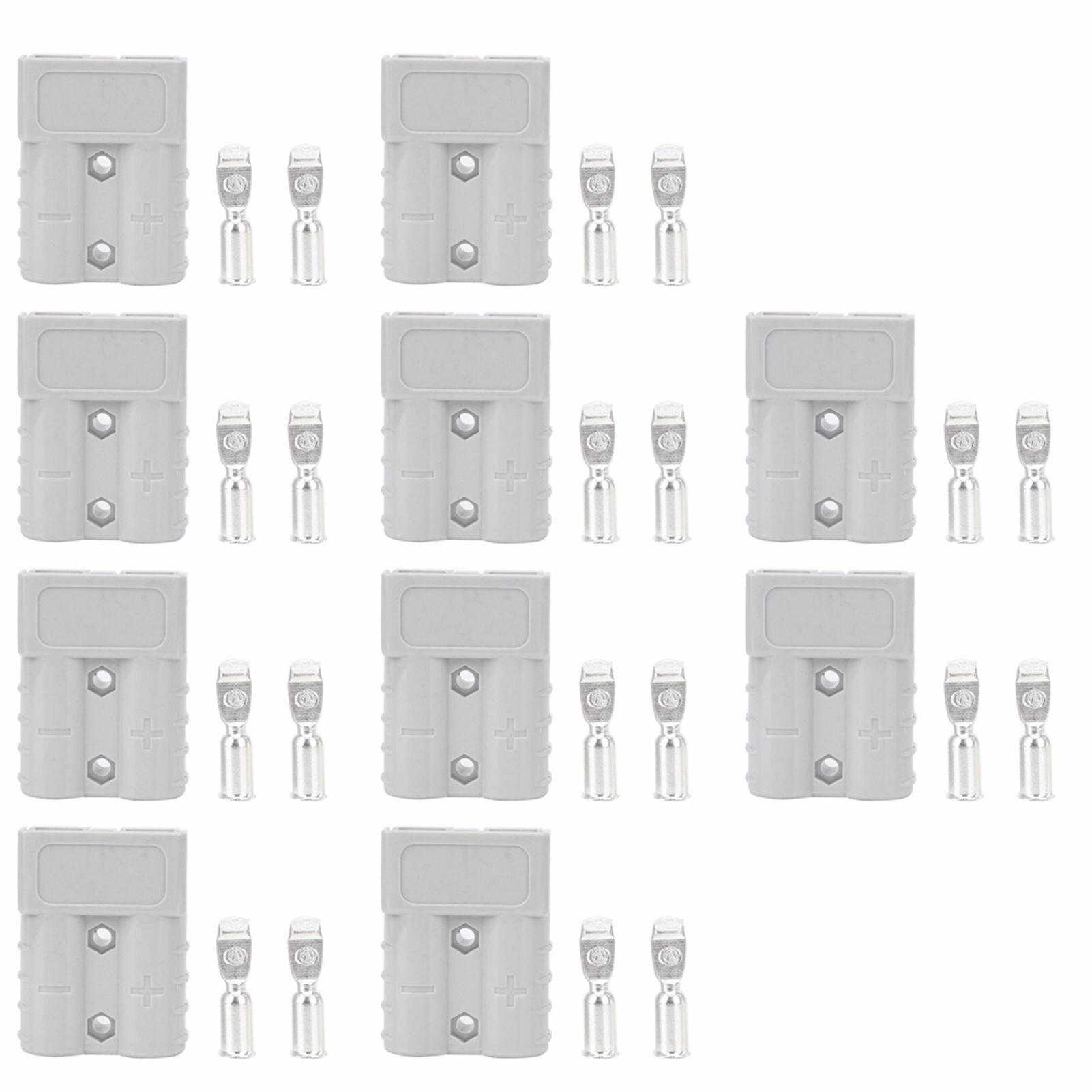 10 шт, разъем питания аккумулятора, 50 А, 600 В, 16 мм , 6AWG, кабельный наконечник