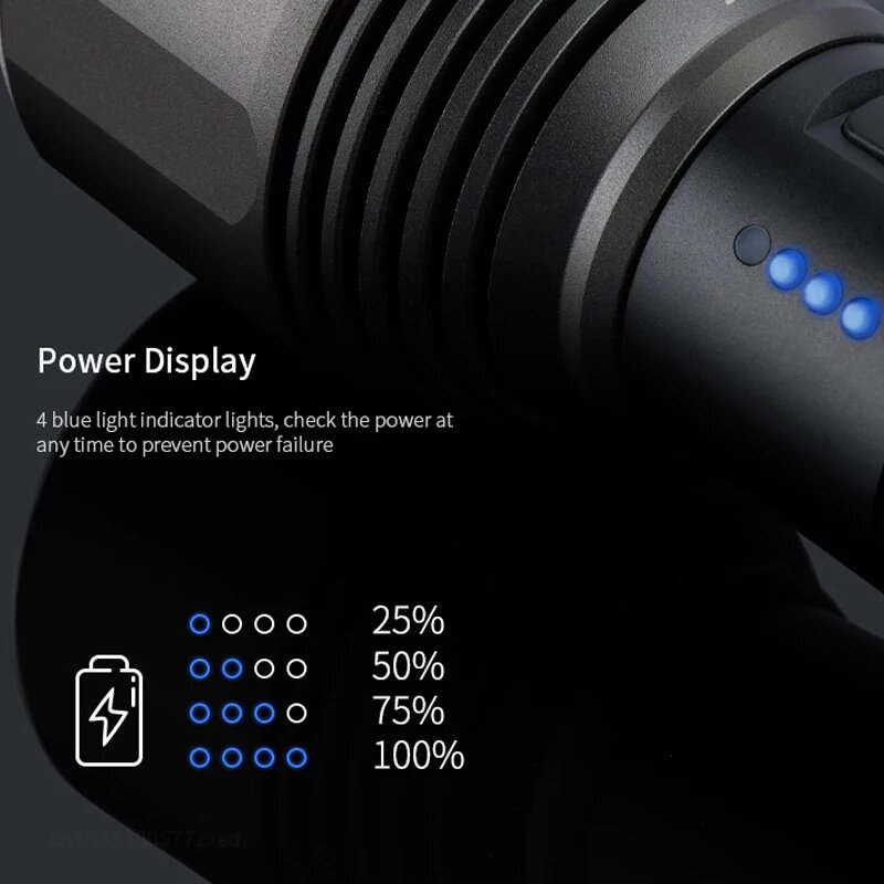 Фонарик Nextool аккумуляторный, 380 лм, м, 5 режимов, IPX7 — фото 1