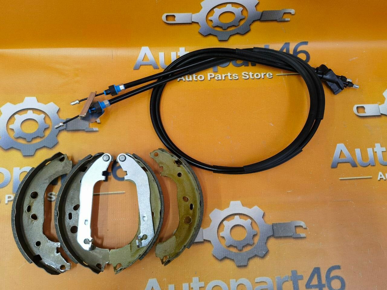 Тормозные колодки форд фокус 2 Ford Focus 2 барабанные колодки фокус 2 с тросами ручника Ford Focus 2