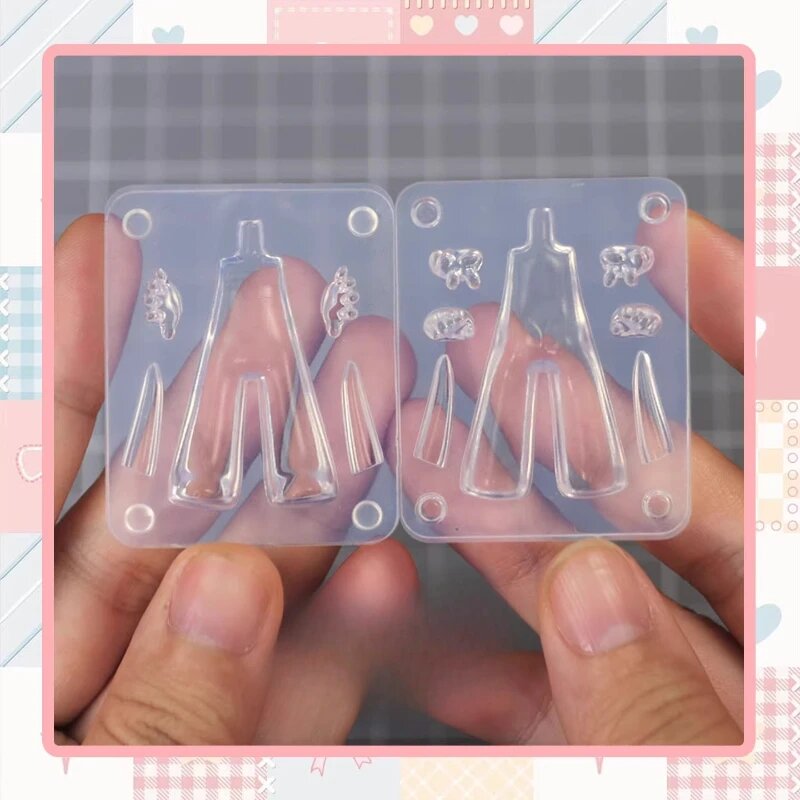 Прозрачная силиконовая форма для тела Q-стиль Body mold