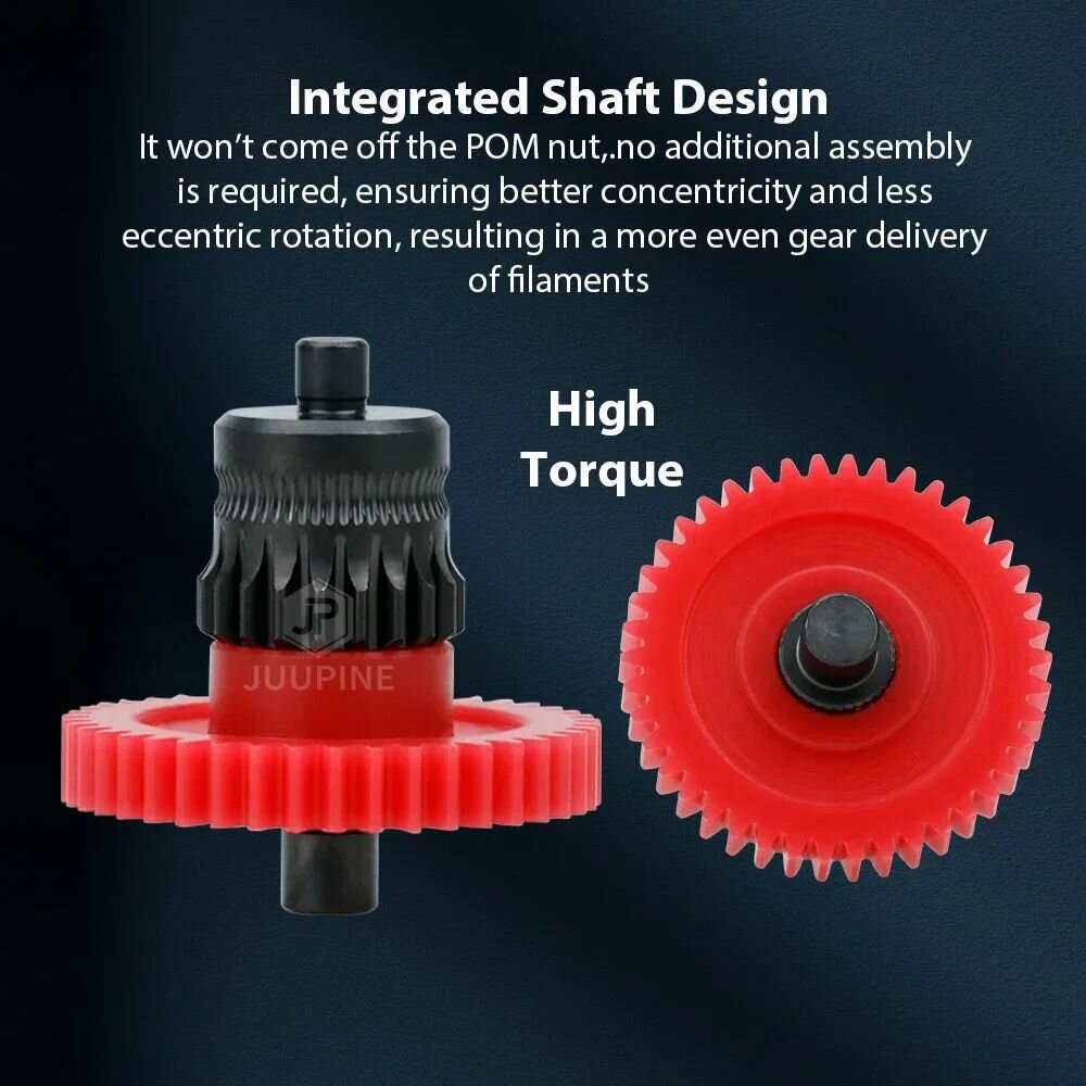 Для деталей экструдера Sprite, шестерни из закаленной стали, аксессуары для 3D-принтера Ender 3 Sprite Extruder Pro Gear