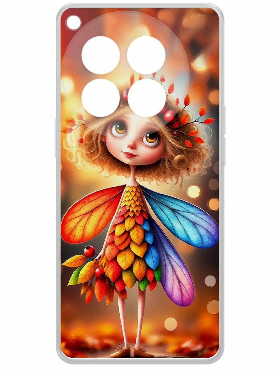 Чехол-накладка Krutoff Clear Case Осенюшка для TECNO Camon 30 Premier 5G