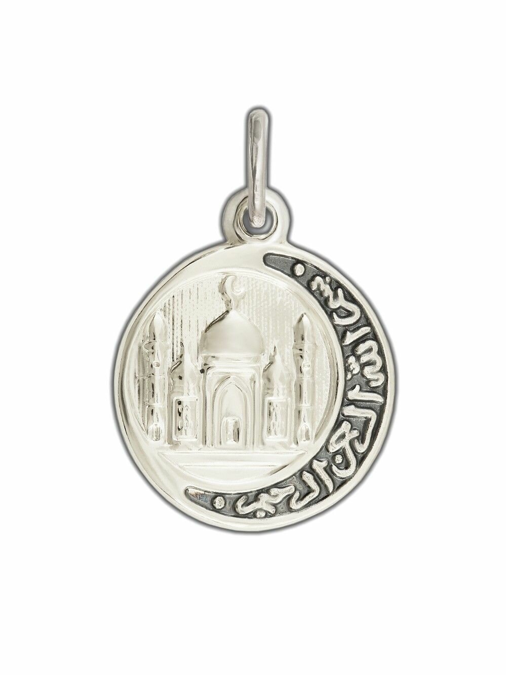 Подвеска, серебро, 925 проба, чернение