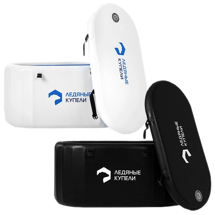 Ледяная купель надувная, овальная, 1500х760х620 cм, 0,4 м3, черная, цена - за 1 шт