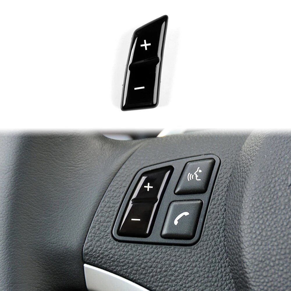 Замена кнопки переключения на рулевом колесе автомобиля для BMW 1 3 серии X1 E81 E82 E87 E88 E90 E92 E93 M3 E84 Черный Красный Синий Black A