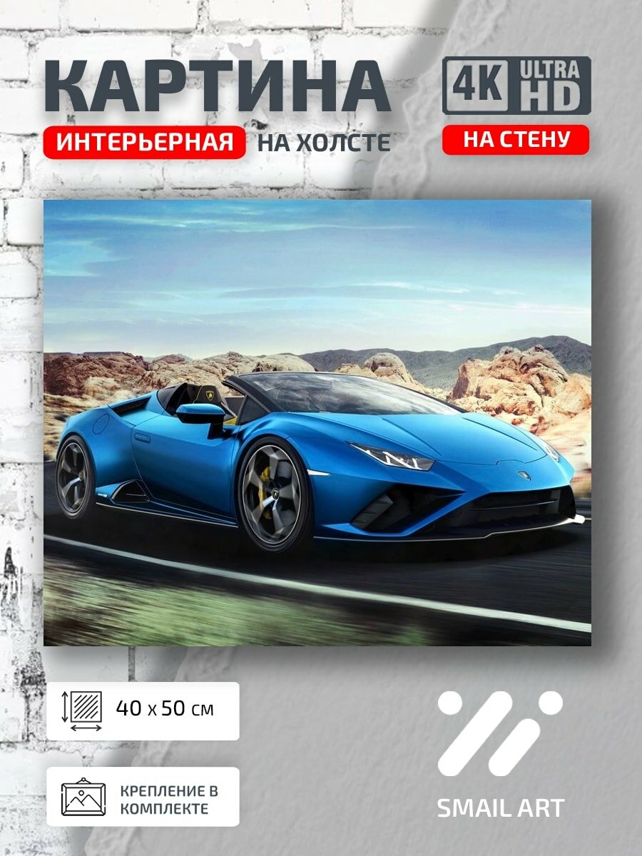 Картина на холсте интерьерная 40 на 50 на стену RWD Spyder для спальни атмосфера