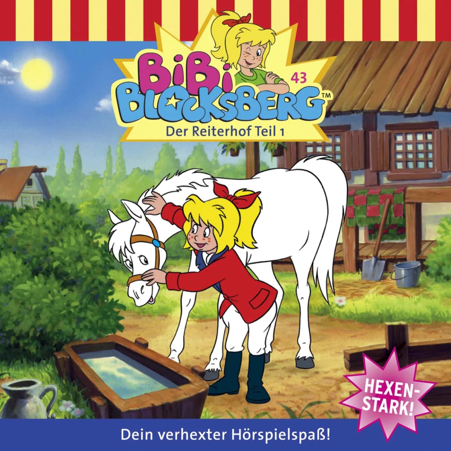 Bibi Blocksberg, Folge 43: Der Reiterhof, Teil 1 [Аудиокнига]