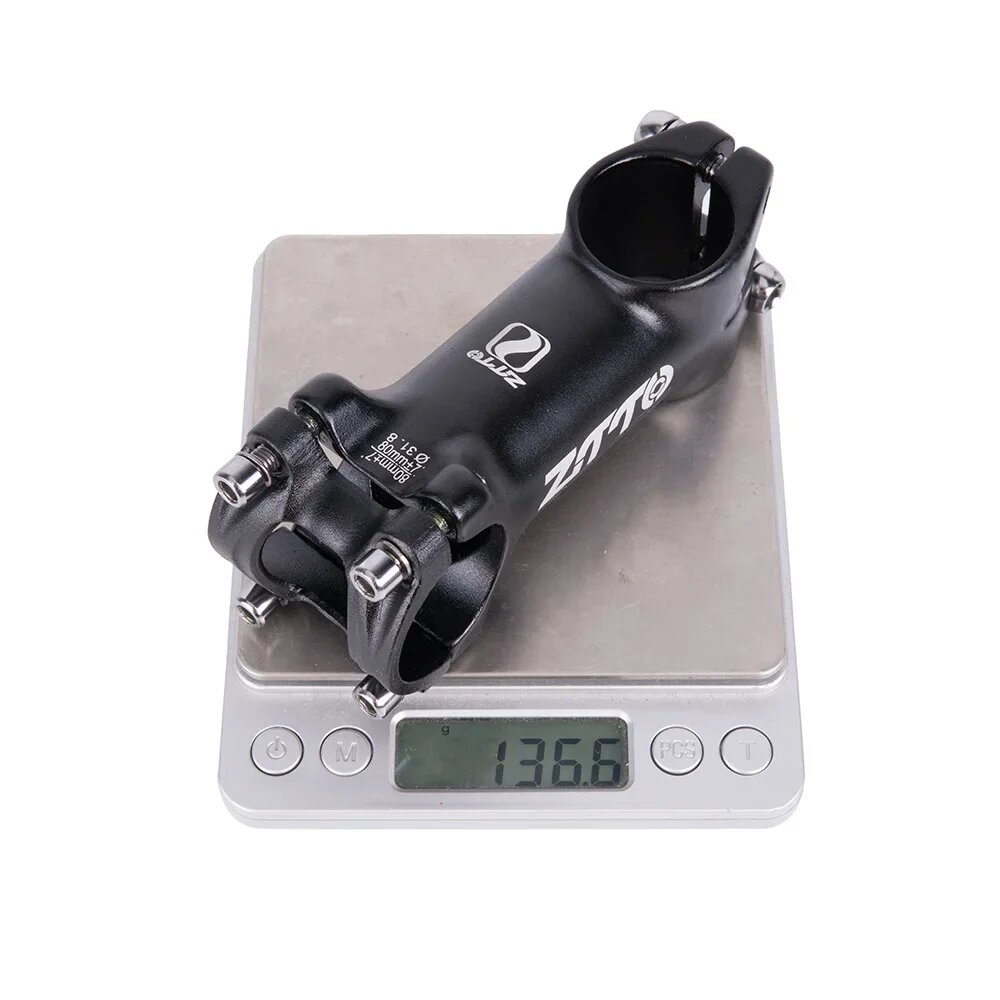 ZTTO Вынос руля для велосипеда 31.8*3260/80/90/100 мм черный 80mm