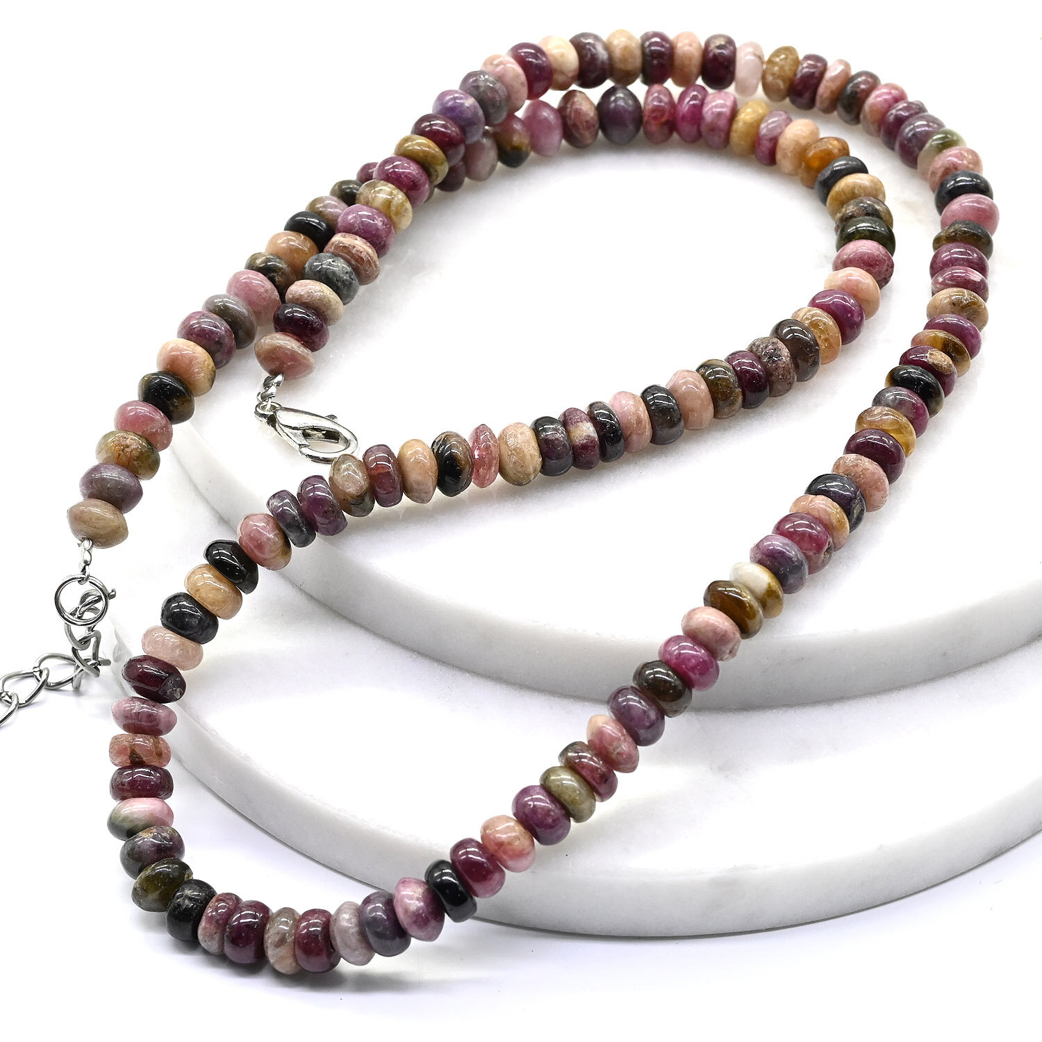 Бусы, турмалин