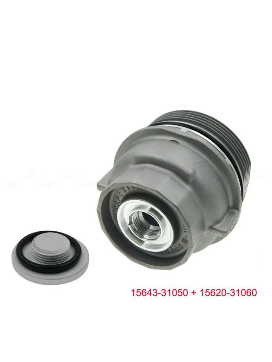Для Toyota Lexus 15620-31060 15643-31050 Крышка Корпуса Масляного фильтра + Заглушка В сборе