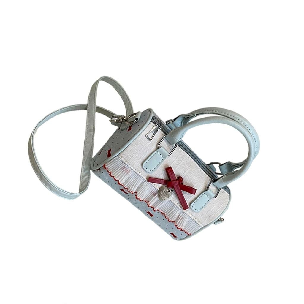 Модная сумка-подушка-универсальная сумка-мессенджер на одно плечо-синий