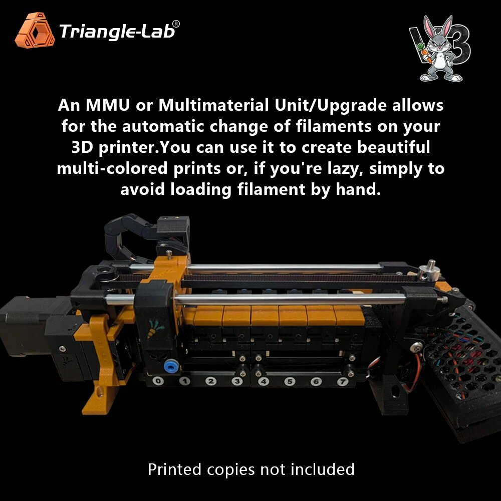 Trianglelab ERCF V3.0 8-C экструдер для 3D-принтера, ERCT, ERF, Toolhead Sensor — фото 1