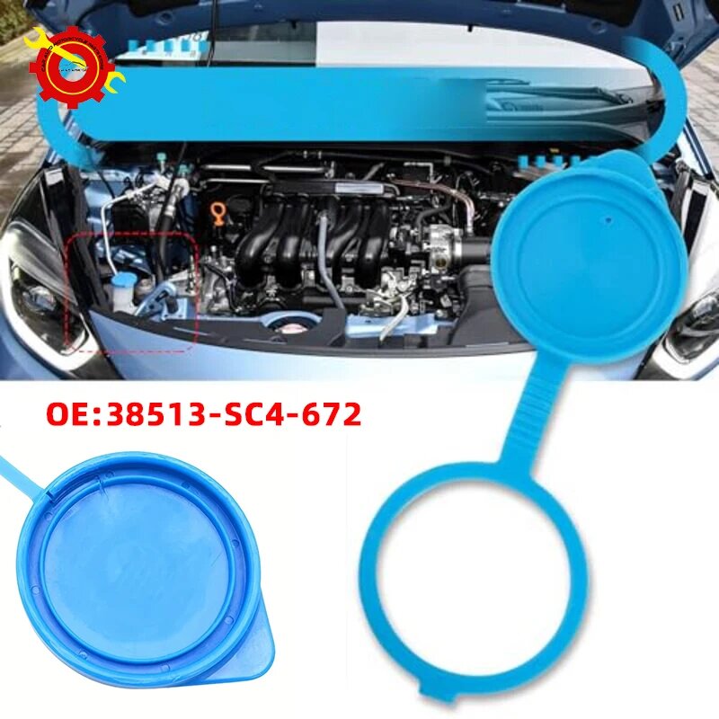 38513-SC4-672 для Honda Accord HR-V City Civic Legend для Acura Integra RDX автомобильный бак для омывателя лобового стекла, крышка бака для жидкости