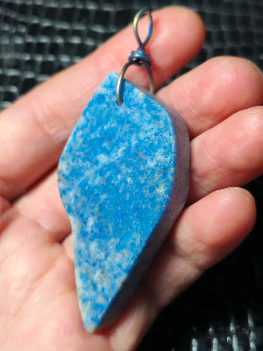 Подвеска, лазурит