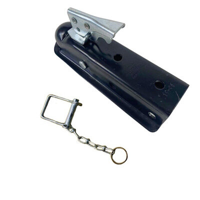 Стандартный прямой чехол для прицепа, соединитель прицепа, чехол для шарового соединения прицепа, аксессуары для прицепа с антипотерянным безопасным штифтом 2X2