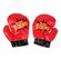 Боксерские перчатки 'KING BOXING', размер 12, красные/черные, искусственная кожа