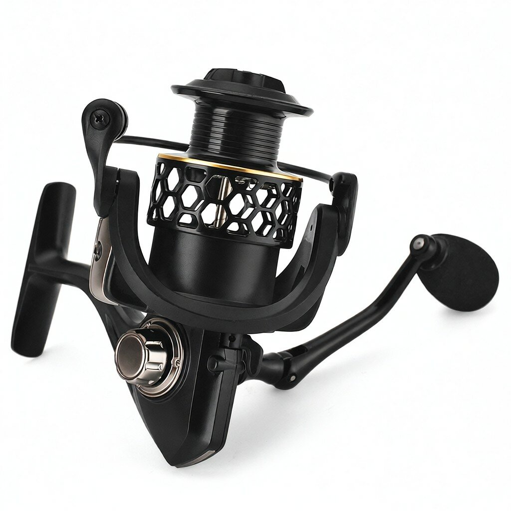 Катушка для спиннинга 13+1 шариковых подшипников серия 1000-6000 Легкая полая карповая катушка Material Metal + Nylon Ball Bearing 13+1BB Gear Ratio 5.2:1 (1000-4000), 4.8:1 (5000-6000) Weight 213g-390g