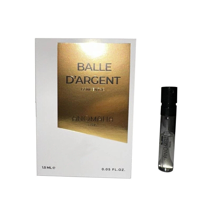 Духи Anomalia Balle d Argent миниатюра 1.5 мл / Пробник духов Аномалия Баль д Аржан / Серебряная пуля