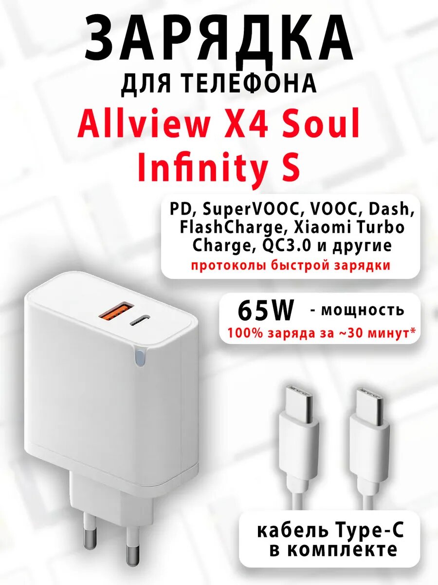 Зарядное устройство для телефона Allview X4 Soul Infinity S
