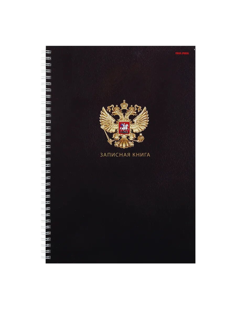 Тетрадь Проф-Пресс "Государственный символ России", А4, клетка, 80 л