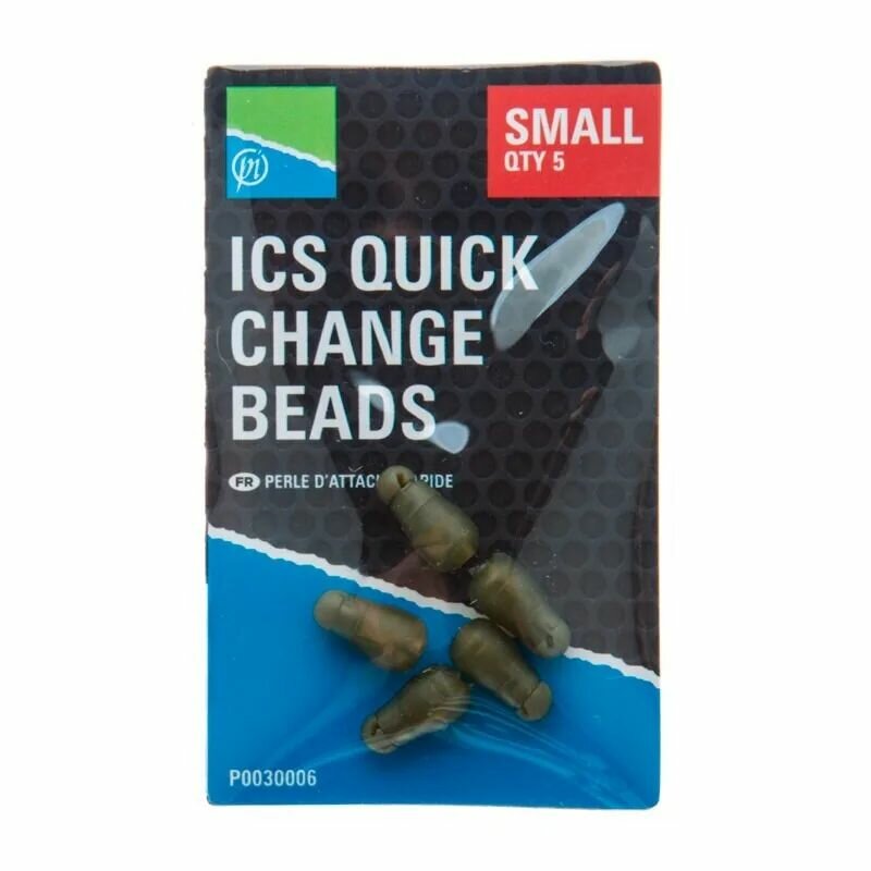 Preston Ics Quick Change Beads - Small эластичные быстросъемные бусины