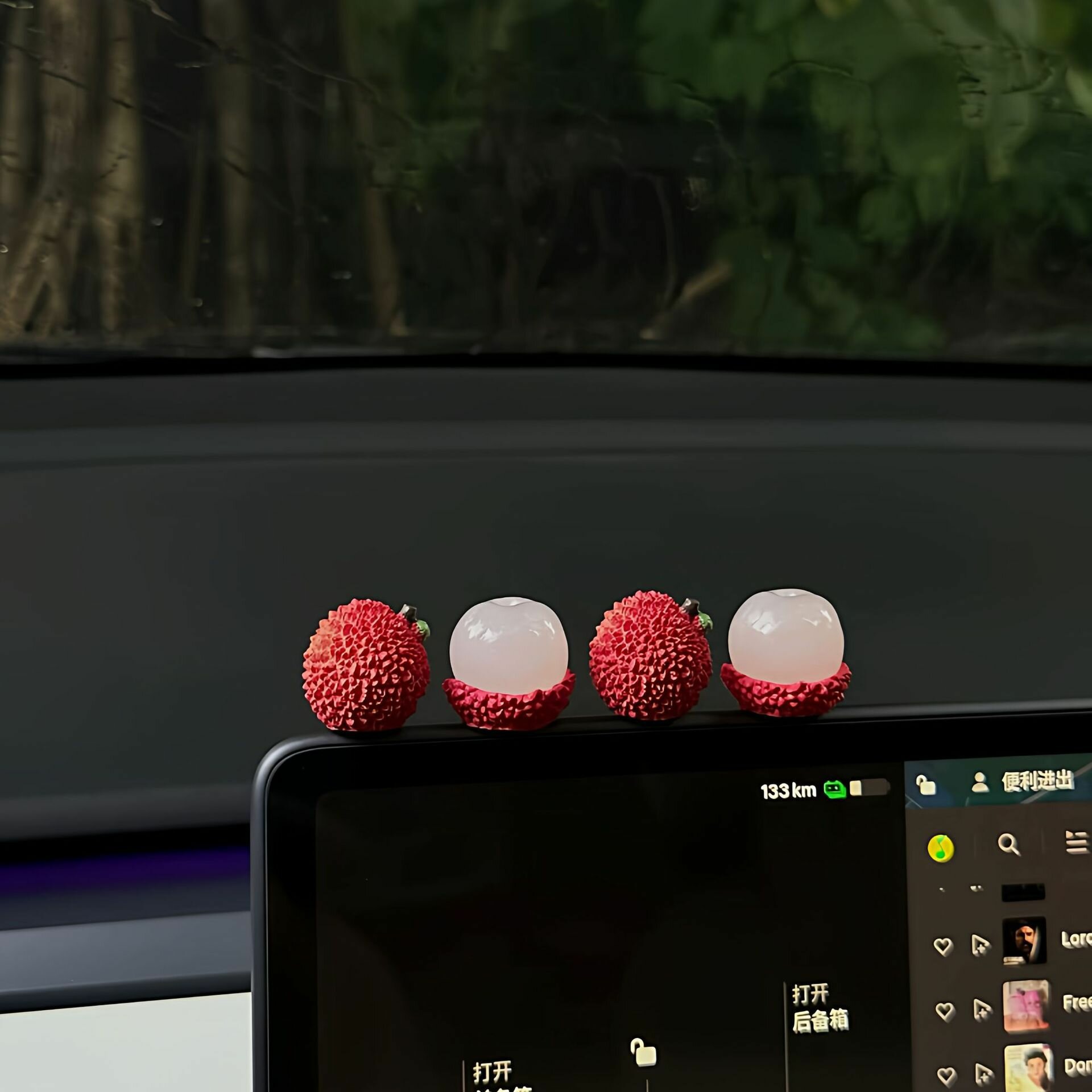 Декоративный элемент в виде хурмы для украшения салона автомобиля, креативный и забавный декоративный элемент для приборной панели автомобиля, терапевтический декор.