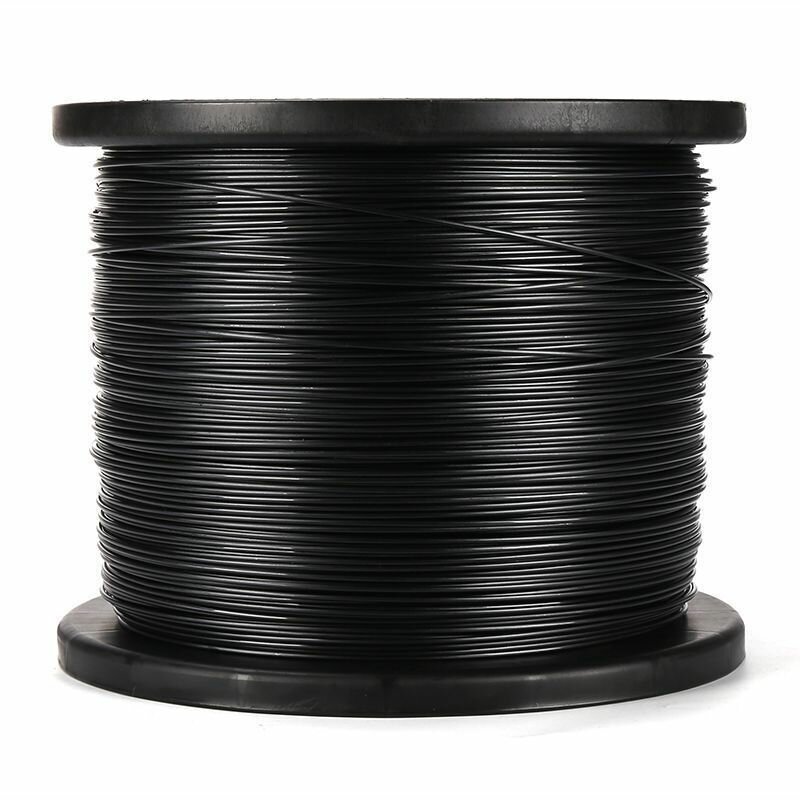 Высокопрочная пластиковая стальная проволока для ограждений теплиц, виноградников с маракуей и виноградом, опор для затеняющих сеток и веревок для укрепления пленки.