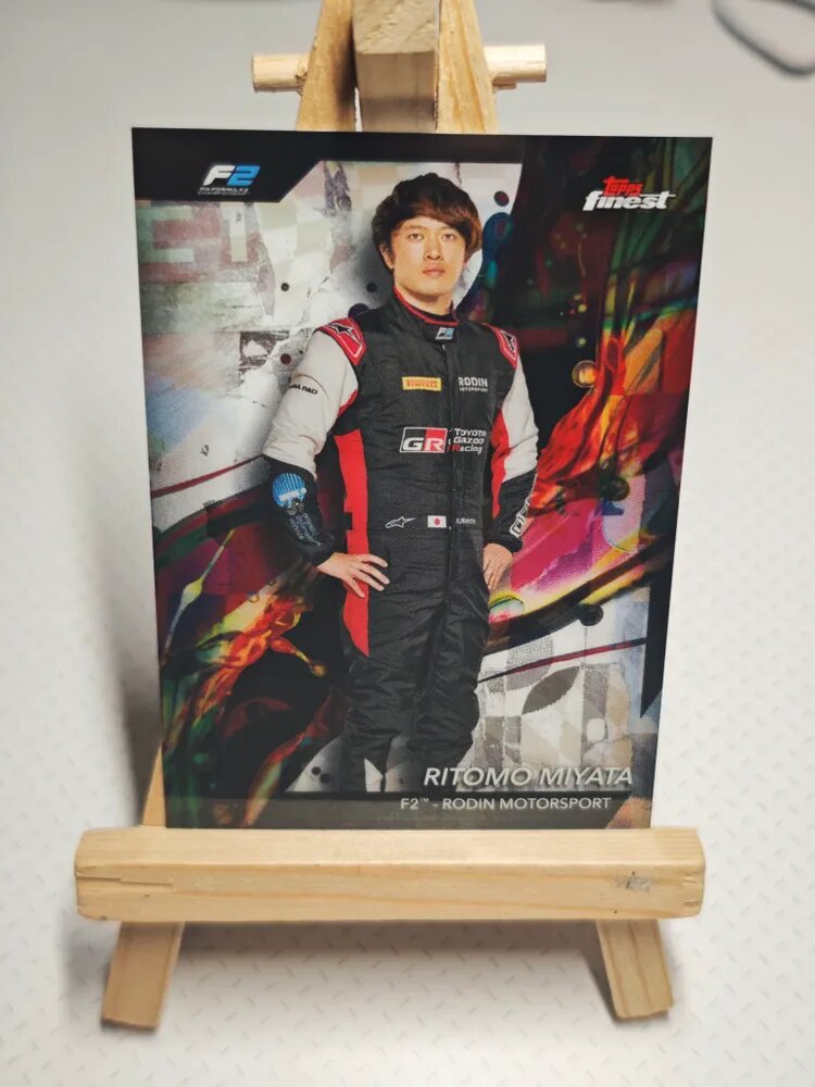 2024 Topps Finest Набор карточек для коллекционирования F1 MIYATA 26