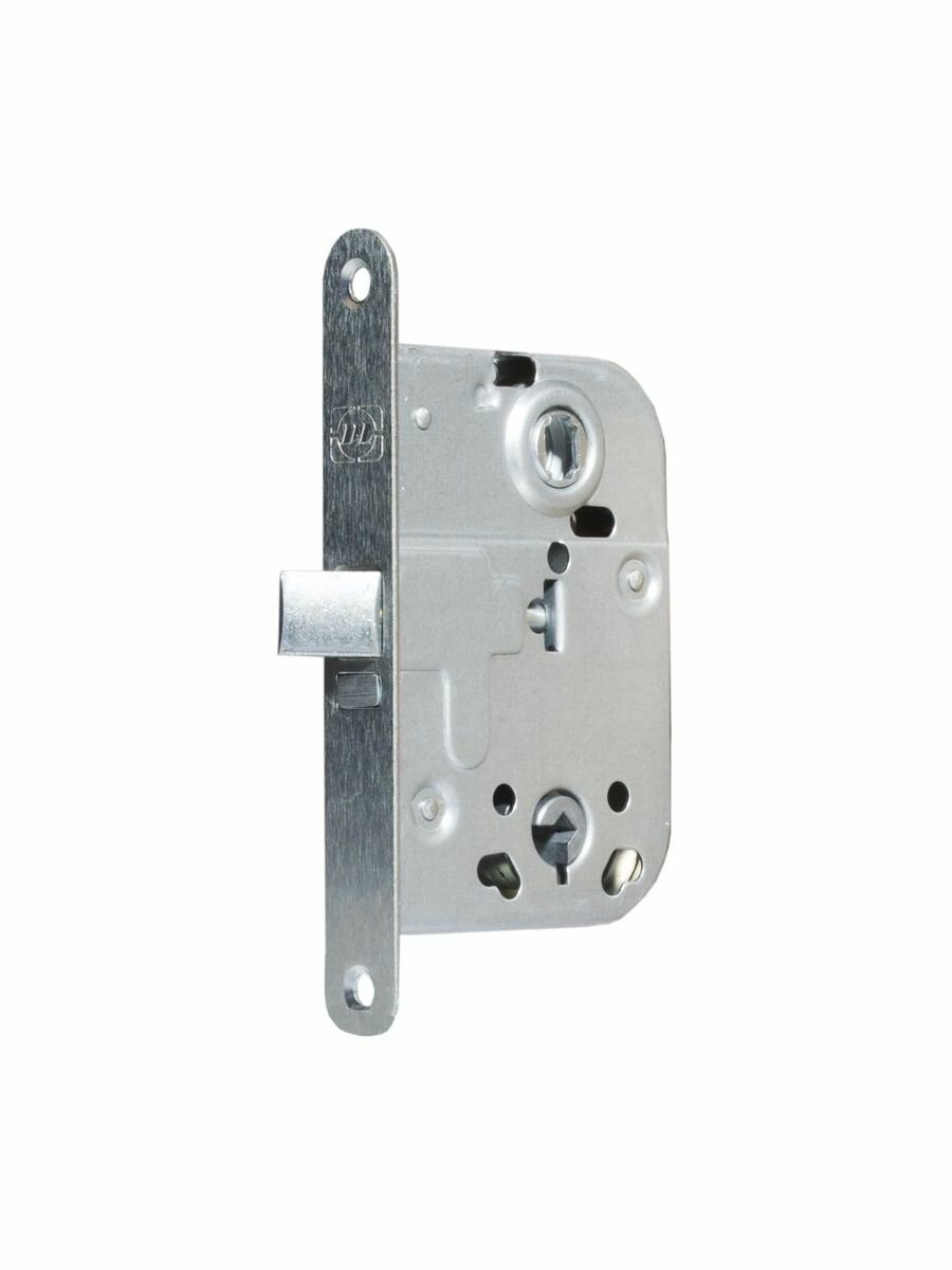 Doorlock Замок врезной с защёлкой для финской межкомнатной двери под завёртку DL2014 ST/ZN