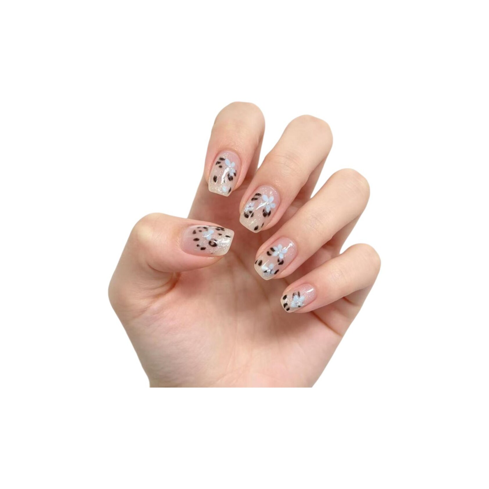 Накладные ногти MAXFINE XS【手特别小/甲床非常小】