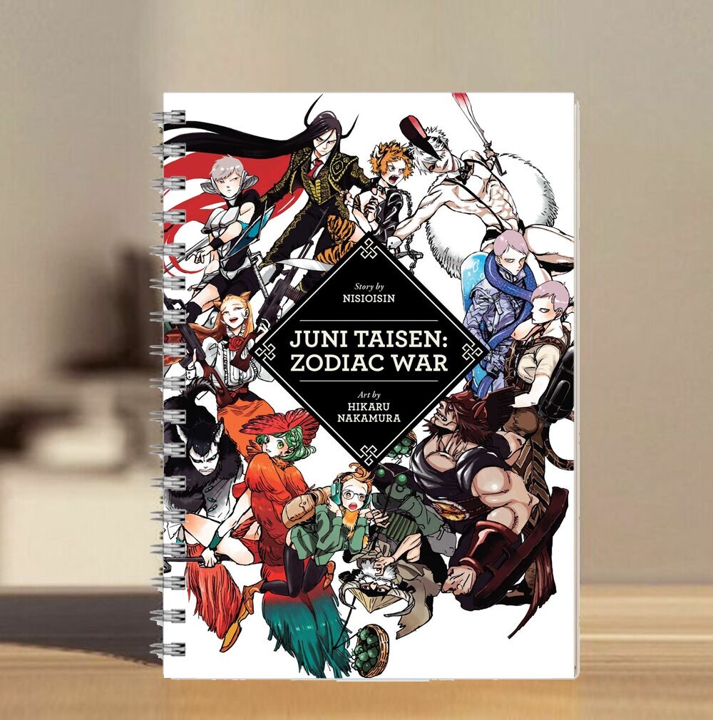 Скетчбук по аниме Война двенадцати 12 №5