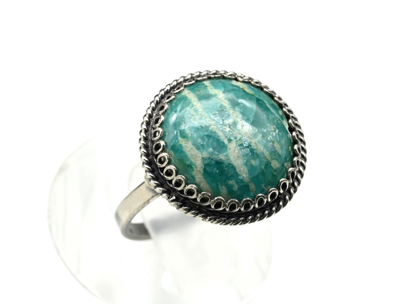 Кольцо, амазонит