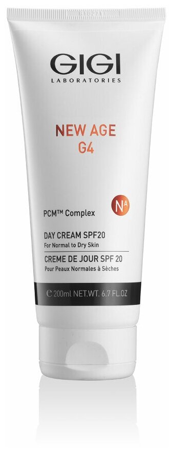 Крем GiGi New Age New Age G4 Day Cream SPF 20, Крем дневной омолаживающий, 200 мл