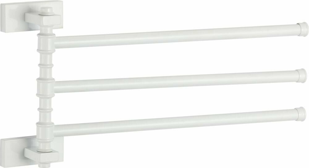 GZ88013F Полотенцедержатель поворотный 3-ной белый