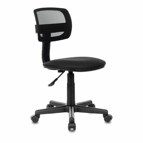 Кресло Бюрократ CH-299NX, на колесиках, сетка/ткань, черный [ch-299nx/15-21]