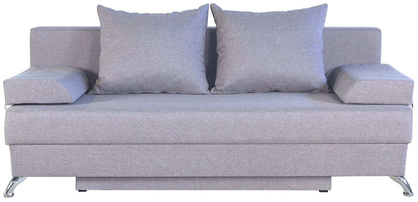 Диван-кровать еврокнижка Евро Лайт светло-серый