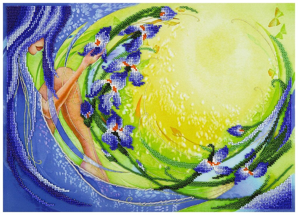 Набор для вышивания PANNA BN-5024 "Ирисовый рассвет" 36х26 см