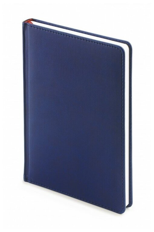Ежедневник А4 "Velvet" темно- синий от компании "Альт"