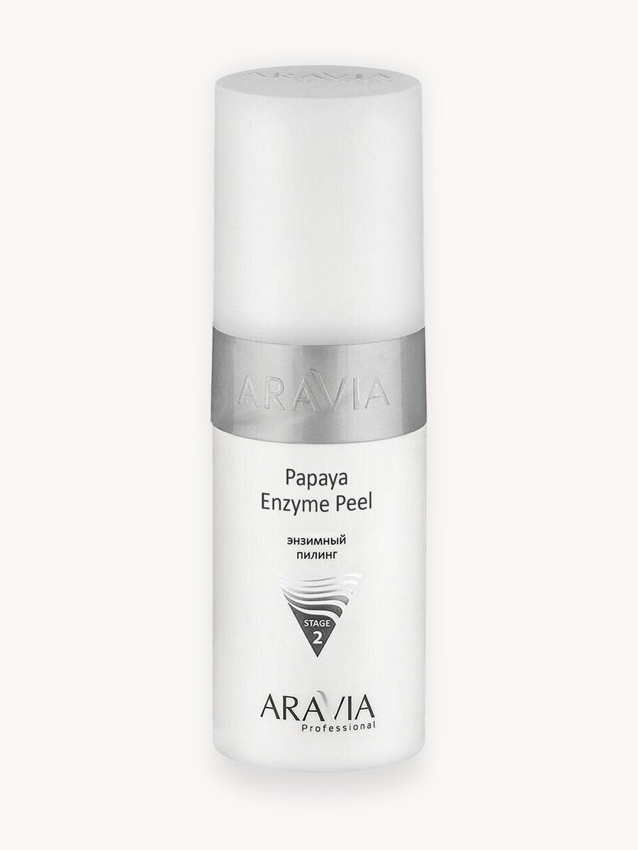 ARAVIA Пилинг Крем для лица энзимный Papaya Enzyme Peel всесезонный, 150 мл